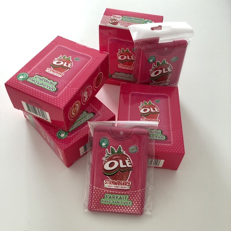 พร้อมส่ง‼️🍓 สเปรย์แอลกอฮอล์โอเล่ ole alcohol spray | Shopee Thailand