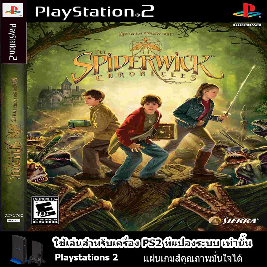 แผ่นเกมส์ PS2 (คุณภาพ) Spiderwick Chronicles, The (USA) | Shopee Thailand