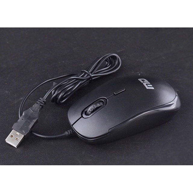 Mouse Optical MD-TECH รุ่น MD-66 สีดำ ขนาดเหมาะมือ ดีไซน์เหมาะสำหรับคน ...