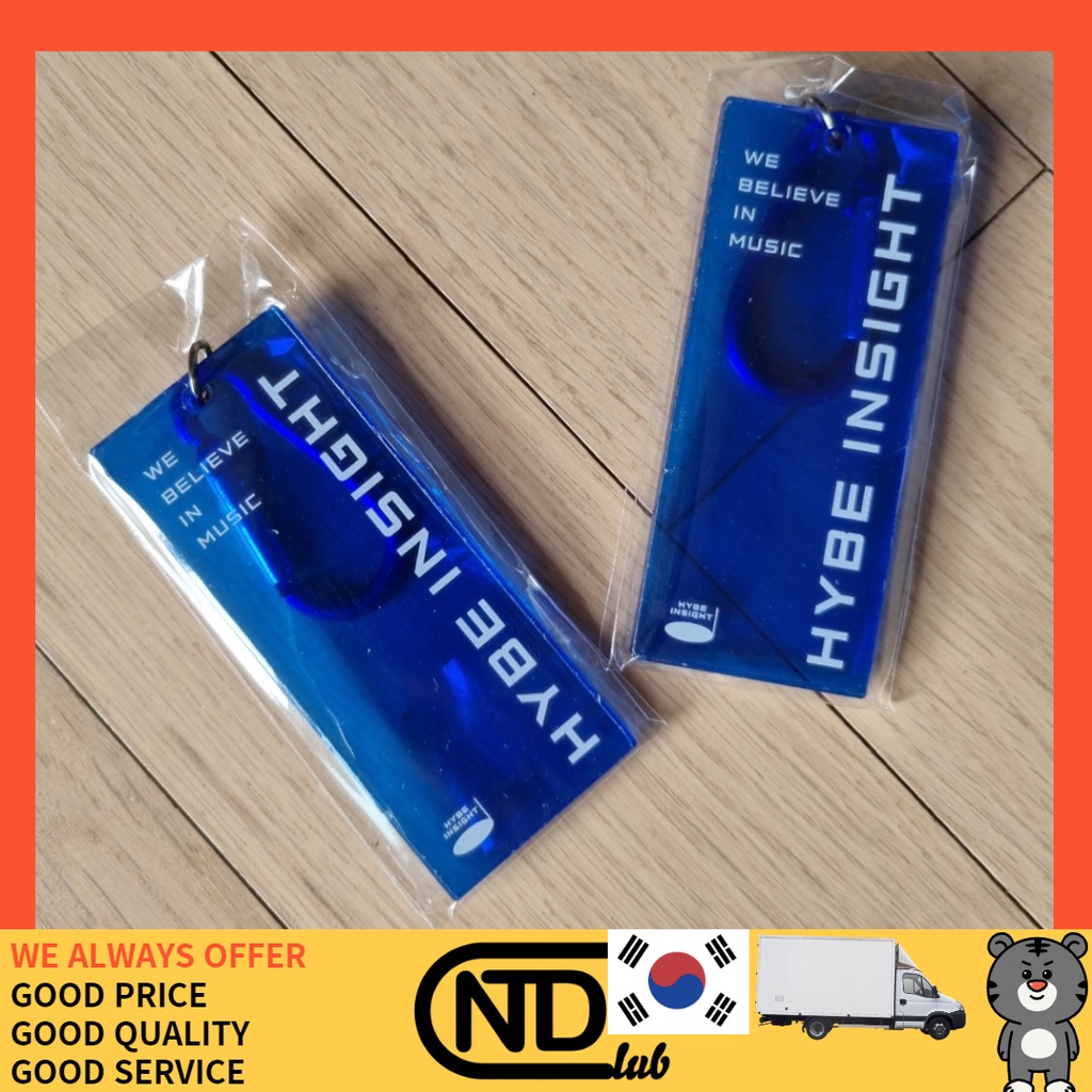HYBE INSIGHT พวงกุญแจ - ของแท้ จากพิพิธภัณฑ์ HYBE INSIGHT เกาหลี ( Big ...