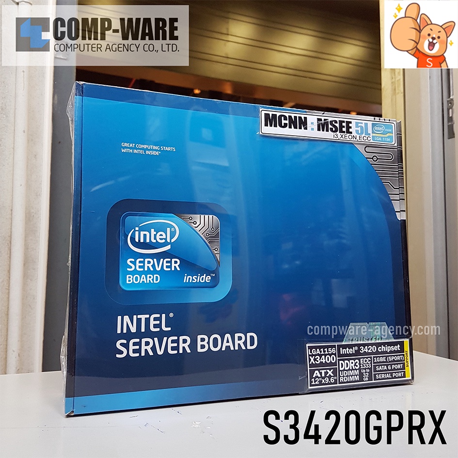 Intel Server Board 3420 Chipset S3420GPRX (1-CPU) LGA1156 (refurbished ...