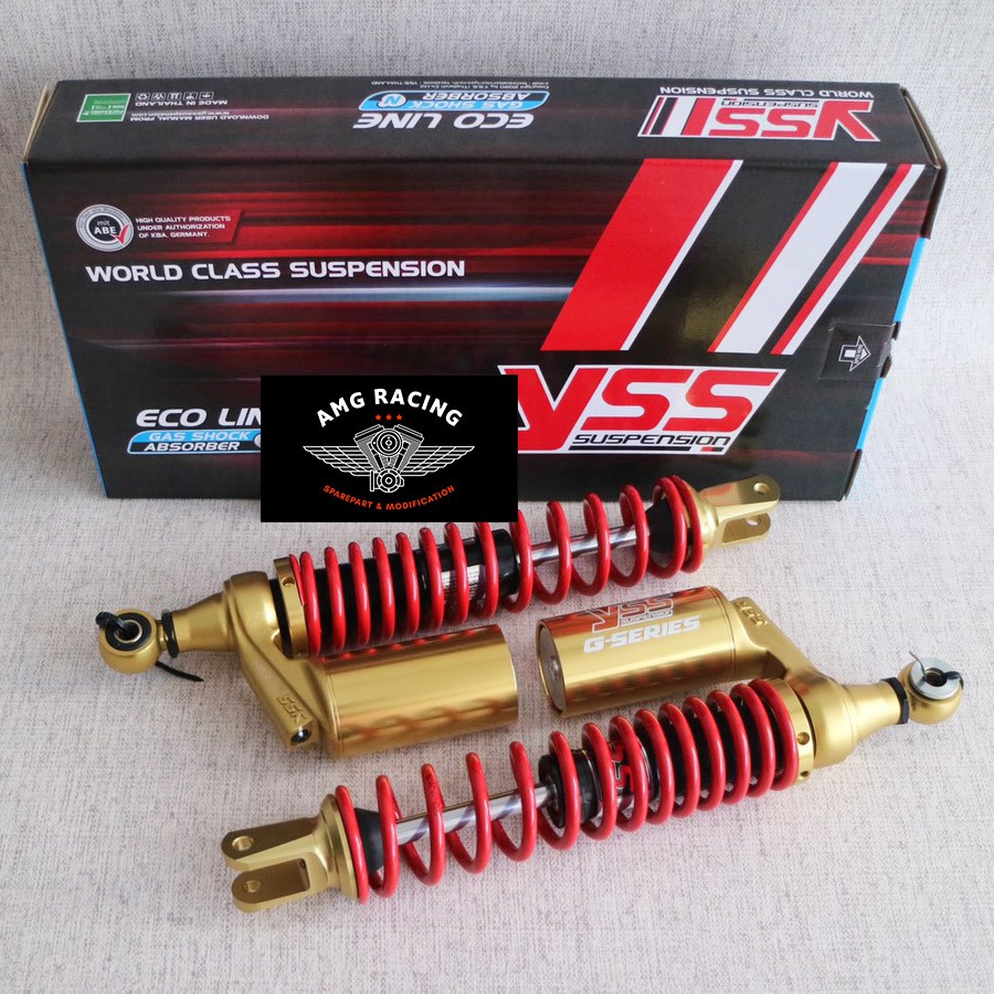 โช๊ค YSS PCX 150 กรัม PLUS 350 มม. สีทอง สีแดง | Shopee Thailand