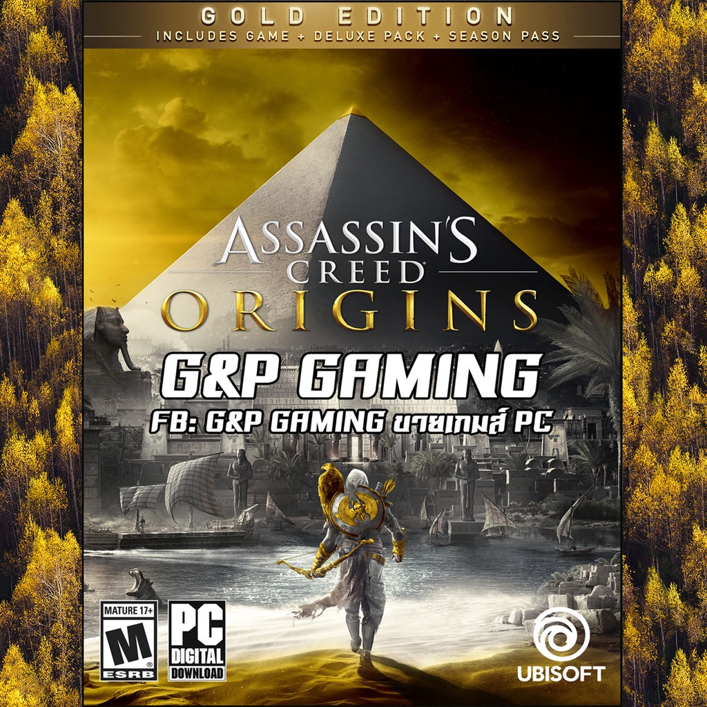 [PC GAME] แผ่นเกมส์ Assassin's Creed Origins Gold Edition PC | Shopee ...