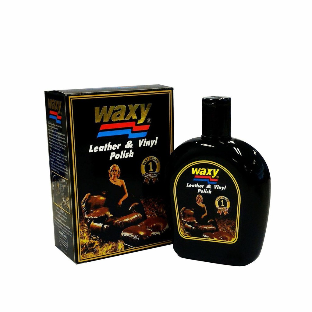 แว็กซี่ น้ำยาบำรุงรักษาเครื่องหนังและเคลือบเงาสูตรพิเศษ WAXY 125 มล. | Shopee Thailand