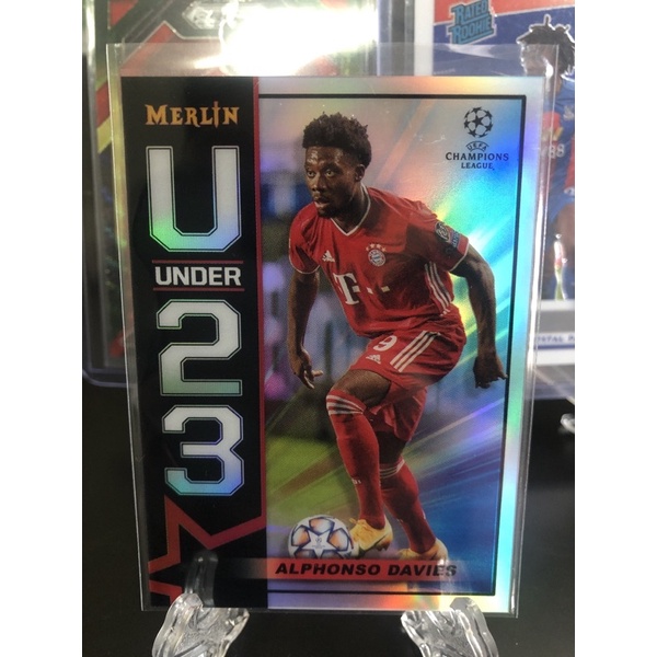 2020-21 Topps Merlin Chrome UEFA Champions League Europa League Soccer U23 Stars | Shopee Thailand