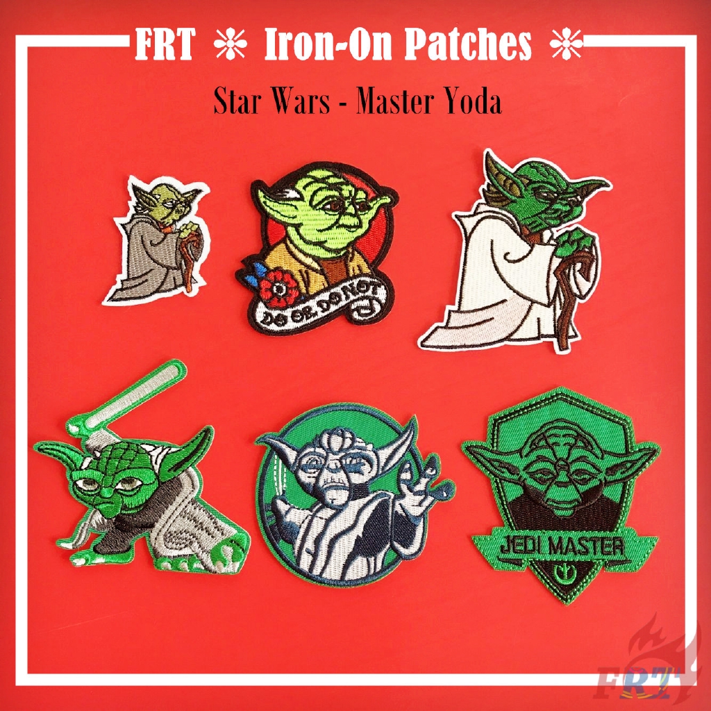 สติ๊กเกอร์ลาย Star Wars-Master Yoda Patch 1 ชิ้น DIY | Shopee Thailand