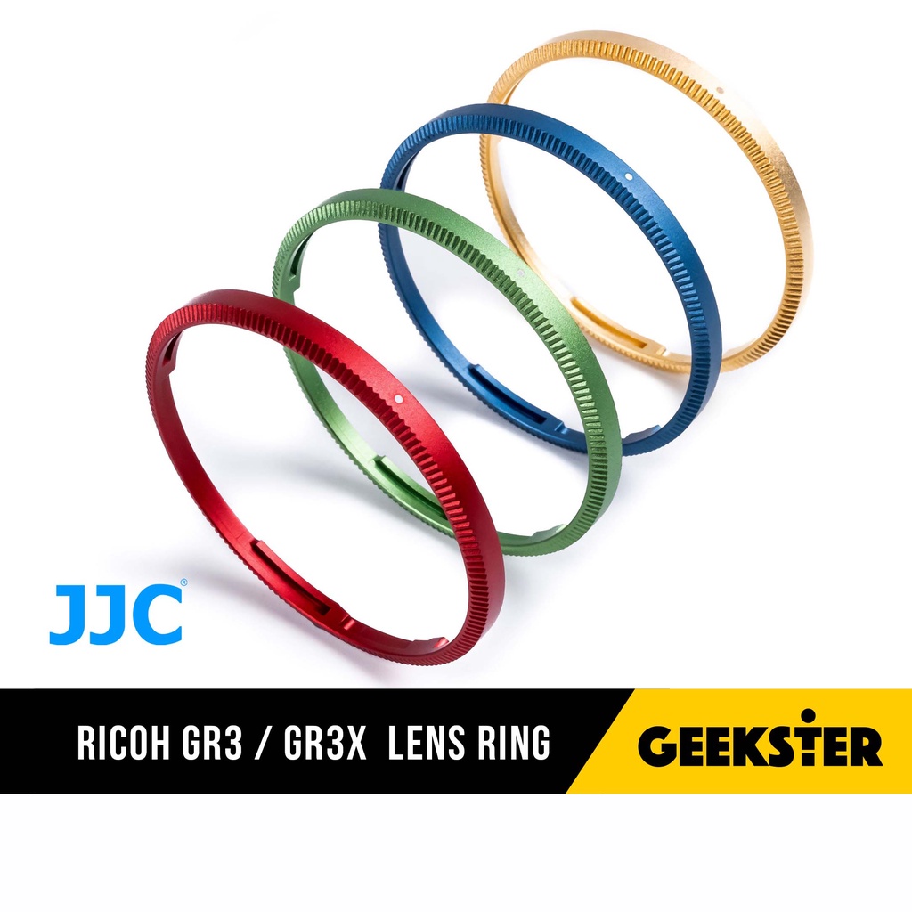 แหวนกล้อง RICOH GR3 / GR3X ( JJC Ricoh GR III Lens Color Ring / GRIII 3 ...