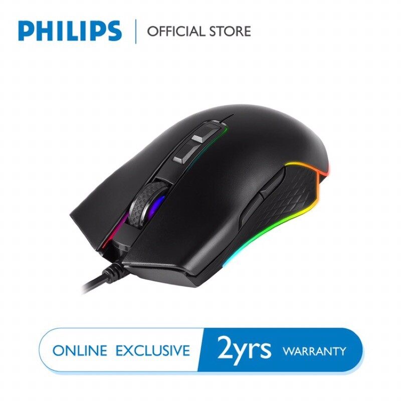 Philips SPK9201 9D ARGB Professional Gaming Mouse | Shopee Thailand