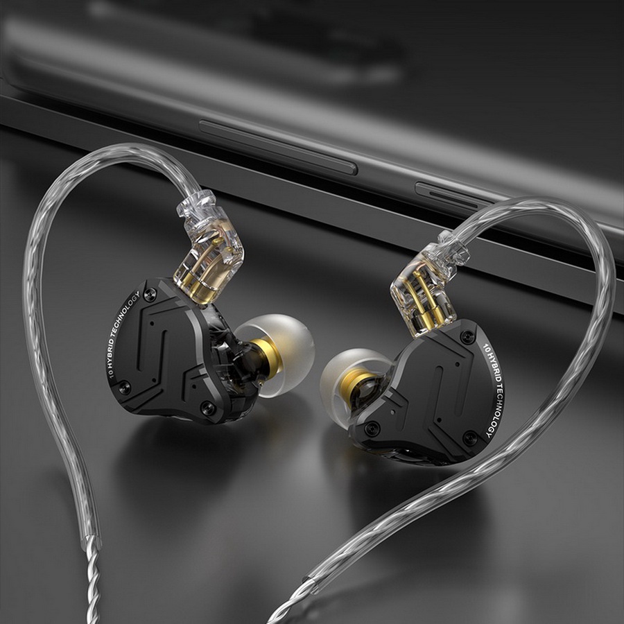 KZ ZS10 Pro X หูฟัง Hybrid 5 ไดรเวอร์ 4BA Knowles+1DD ประกันศูนย์ไทย ...
