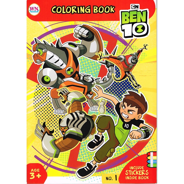 Coloring Book Ben 10 | Shopee Thailand