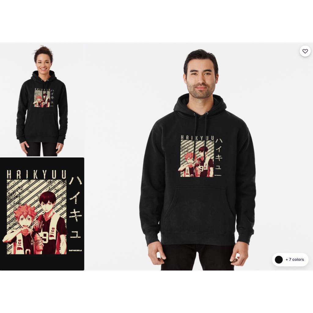 Haikyuu HINATA และ KAGEYA SWETER HOODIE Jacket | Shopee Thailand
