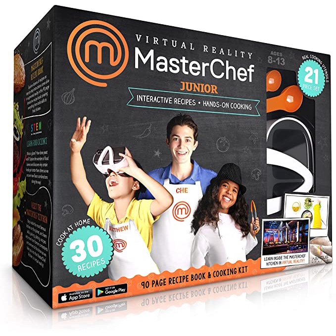 VR MasterChef Junior - Virtual Reality Kids Cookbook and Interactive ...