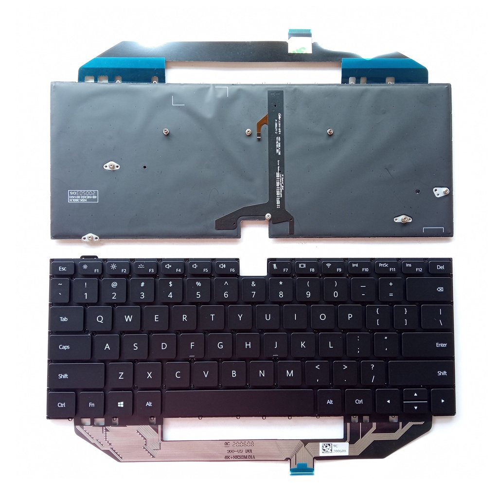 แป้นพิมพ์ใหม่สําหรับ Huawei MateBook X Pro MACH-W19B MACH-W19C MACH ...