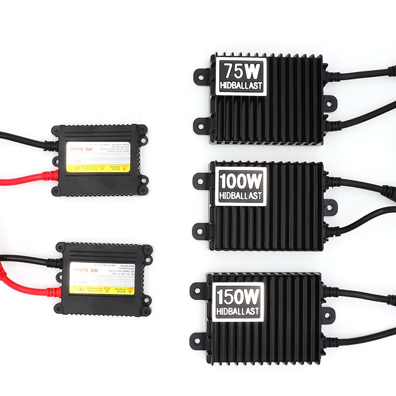150w 100W 75W 55W 35W เปลี่ยน HID Xenon Ballast ชุดไฟหน้า H1 H3 H4 H7 H11 H27 9005 9007 9006 ...
