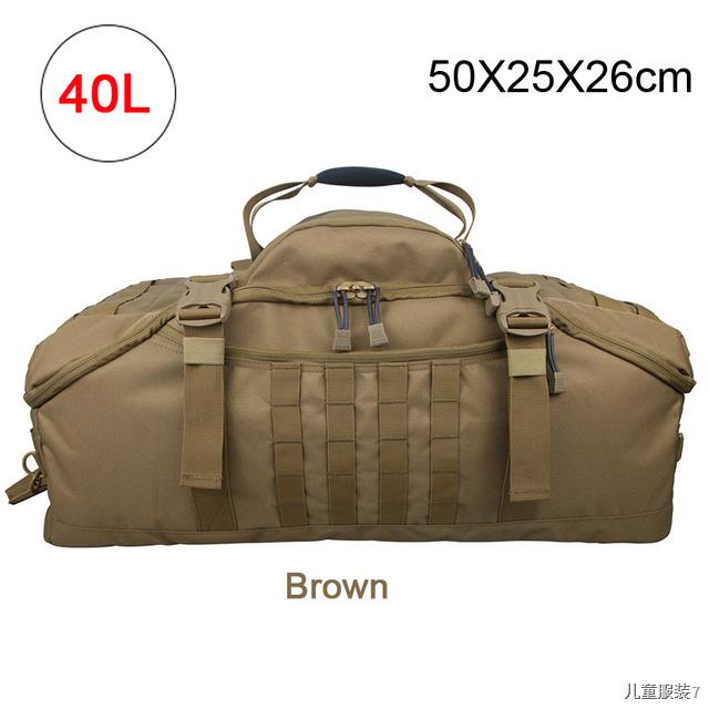♠40L 60L 70L Men Army Military Tactical Waterproof Backpack Molle ...