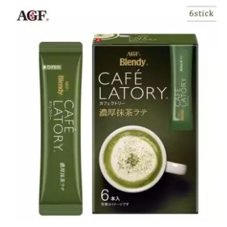 AGF Blendy CAFE LATORY Matcha Milk Latte ชาเขียวลาต้า (6 ซอง x 12g ...