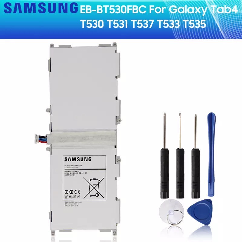 แบตเตอรี่ Samsung GALAXY Tab 4 4 SM-T530 T531 T533 T535 T537+ชุดไขควง | Shopee Thailand