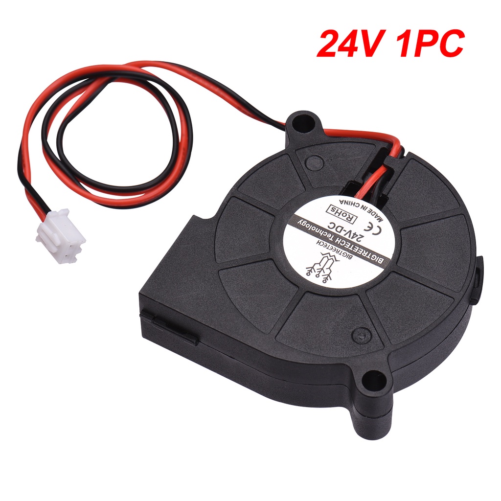 ชิ้นส่วนเครื่องพิมพ์，BIGTREETECH 5015 Cooling Fan 50x50x15mm 12V/24V Brushless Fan Blower Fan 2 ...