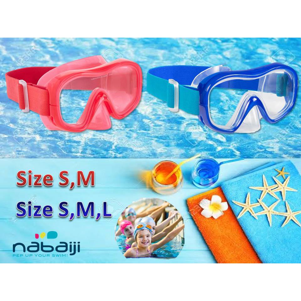 หน้ากากดำน้ำตื้นรุ่น SNK 520 คละสี | Shopee Thailand