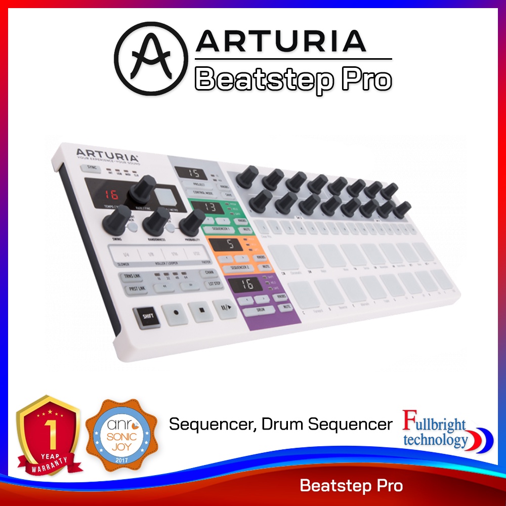 Arturia Beatstep Pro Keyboard Controller & Sequencer สามารถ Sequence รับประกันศูนย์ไทย 1 ปี ...