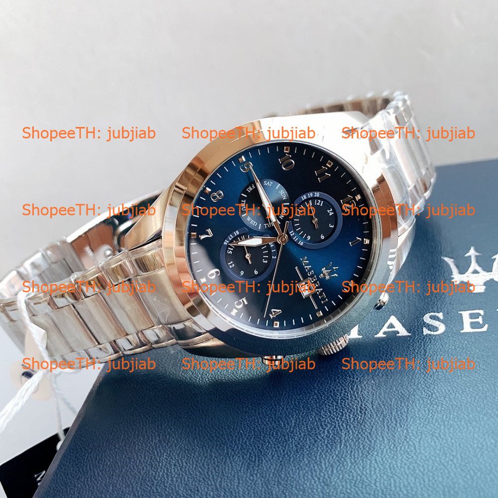 [Pre] R8853112505 45mm Traguardo Mens Watch Maserati นาฬิกาผู้ชาย ...