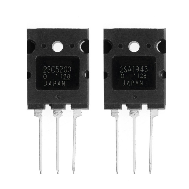 A1943 C5200 ทรานซิสเตอร์ 2SA1943 2SC5200 TO-3PL PNP NPN 230V 15A Power Transistor เครื่องขยาย ...