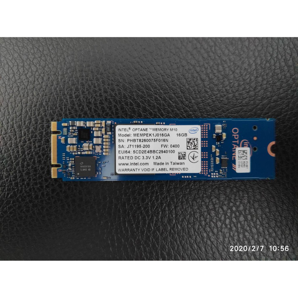INTEL OPTANE MEMORY 16 GB SSD (เอสเอสดี) SERIRES PCIe/NVMe M.2 2280 ...