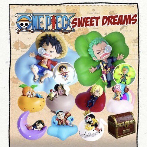 [พร้อมส่ง] One Piece Sweet Dream series ลิขสิทธิ์แท้ โคมไฟ วันพีช กล่อง ...