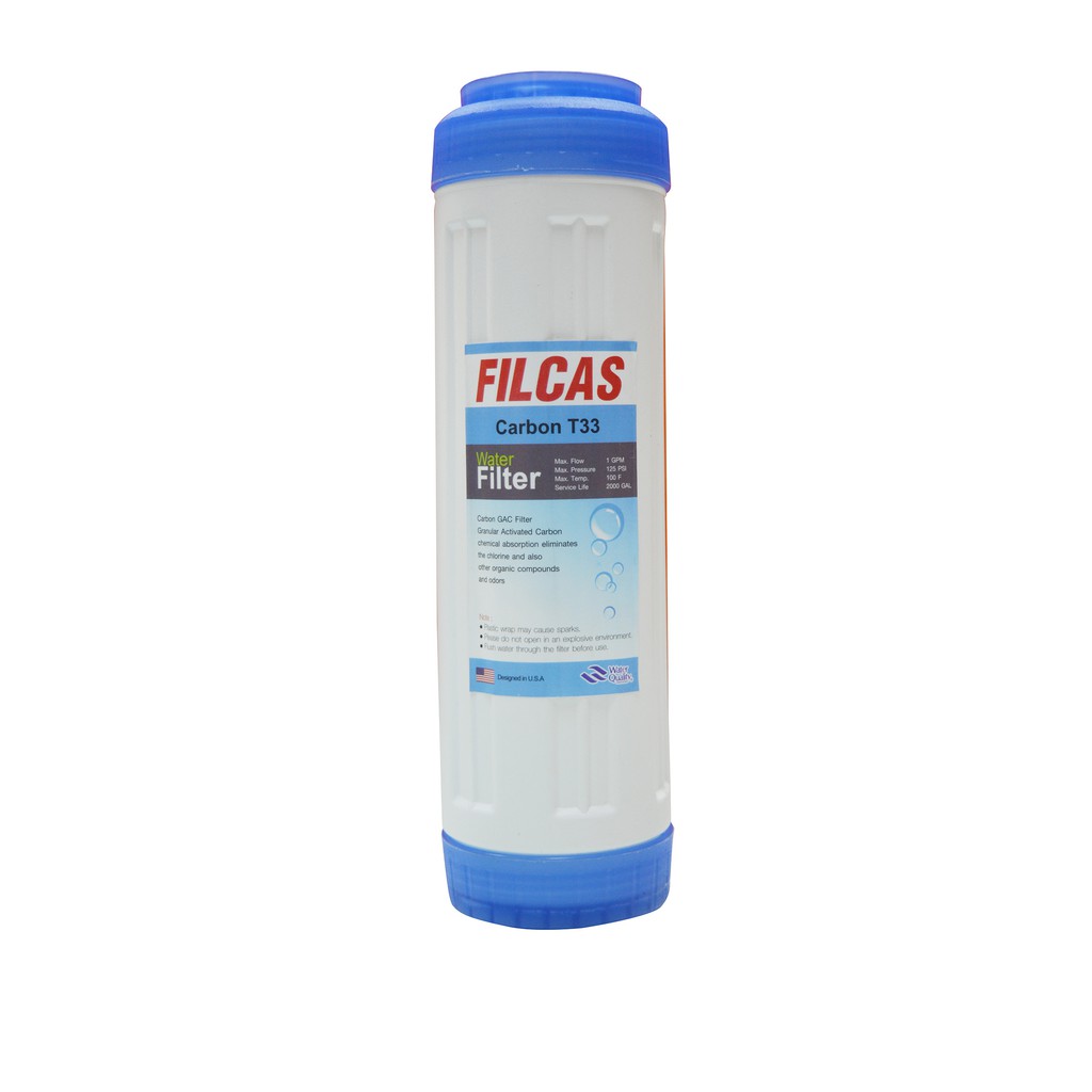 Filcas ไส้กรองน้ำคาร์บอน GAC ขนาด 10 นิ้ว | Shopee Thailand