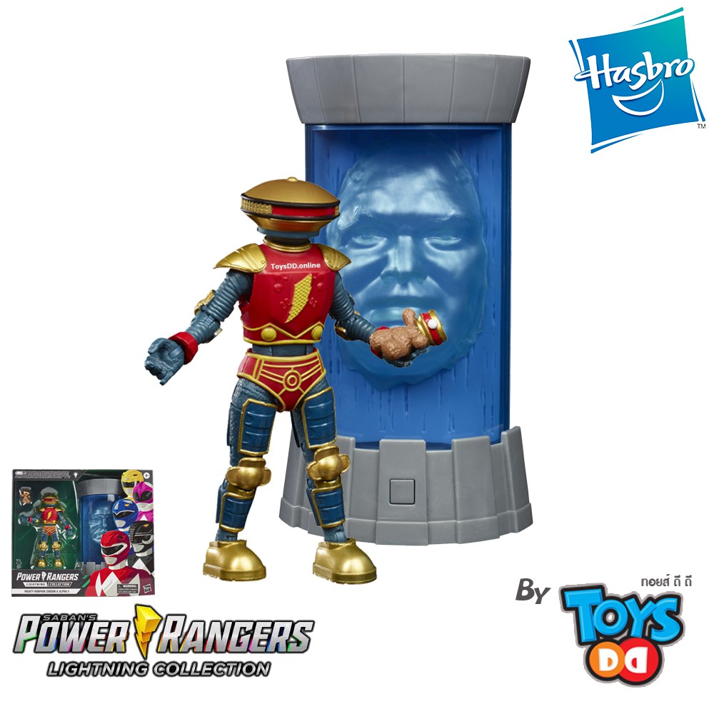 Hasbro Power Rangers Lightning Collection Mighty Morphin Zordon & Alpha ...