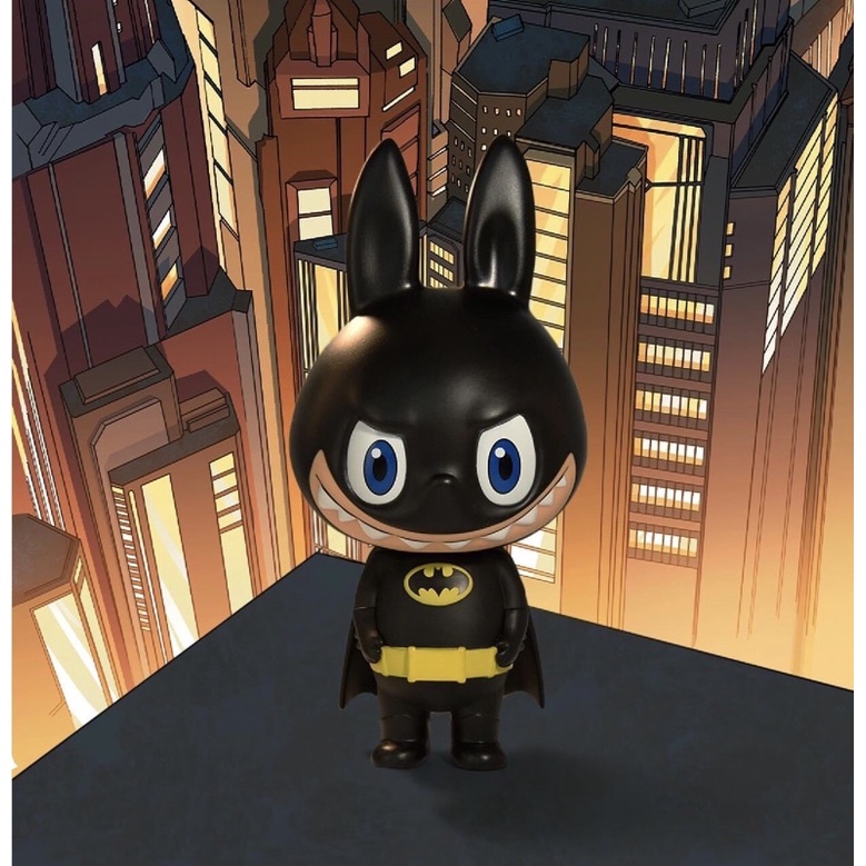 Batman Labubu สีดำ (สีใหม่) แบทแมนลาบูบู้ | Shopee Thailand