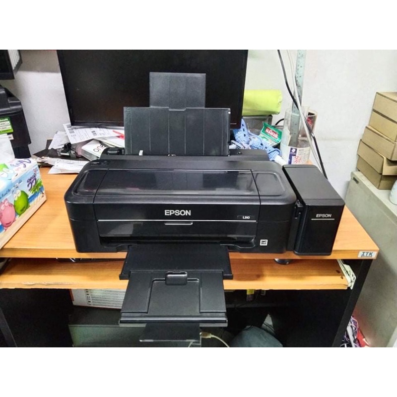 EPSON L310 มือสองพร้อมใช้ หัวพิมพ์ครบ100% | Shopee Thailand