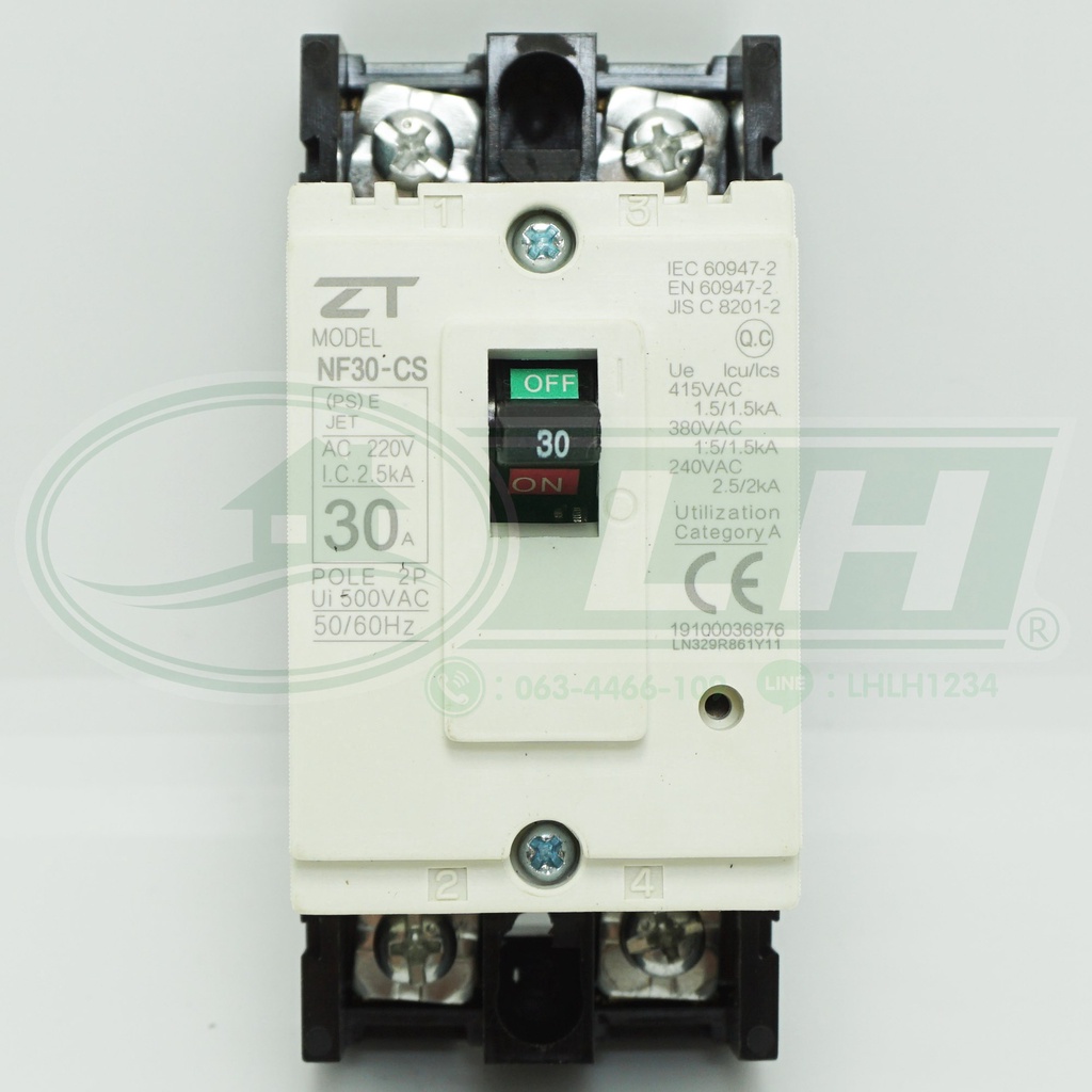 เมน เบรกเกอร์ NF-30-CS 2P 30A ZT Electric | Shopee Thailand