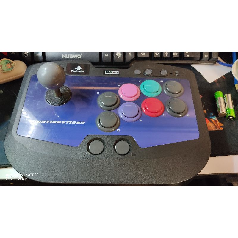 จอยอาเขต PS2 Fighting Stick 2 Hori แท้ สภาพใช้งานได้ปกติ เอาไว้เล่น ...