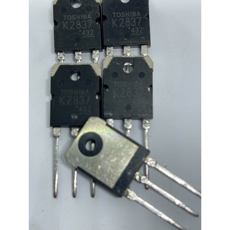 K2837 (2SK2837) N-CHANNEL MOSFET 20A 500V TOSHIBA แพ็ค5ตัว | Shopee ...