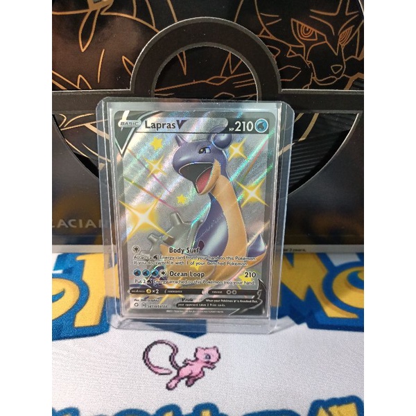 Pokemon Card "Lapras V Shiny" Eng Shining Fates. | Shopee Thailand