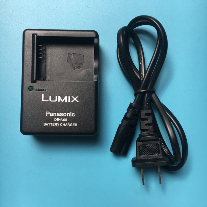 De-a65 เครื่องชาร์จแบตเตอรี่สําหรับกล้อง Panasonic LUMIX DMC-TZ6 TZ7 TZ8 TZ9 TZ20 TZ30 ZR1 ZR3 ...