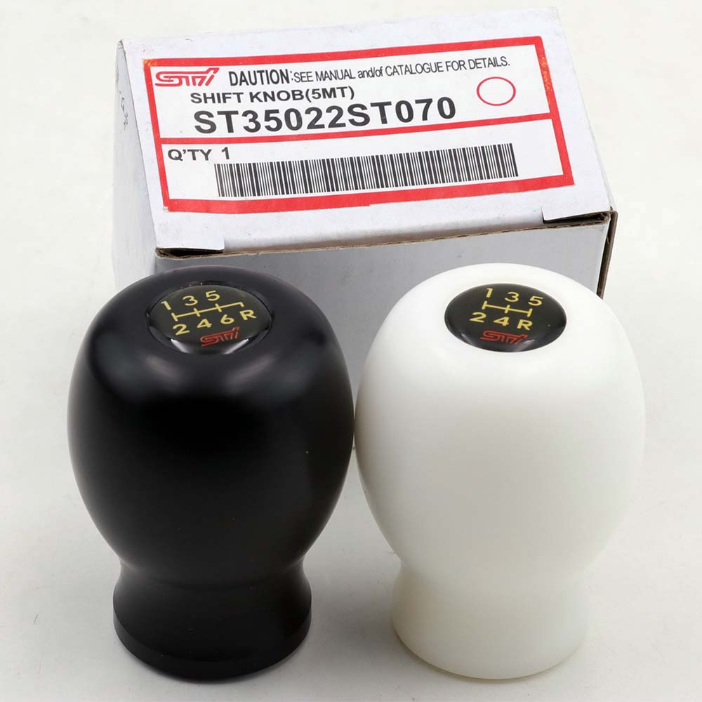 5/6speed JDM สไตล์คู่มือ STi Racing Shift Knob สําหรับ Subaru WRX STi ...