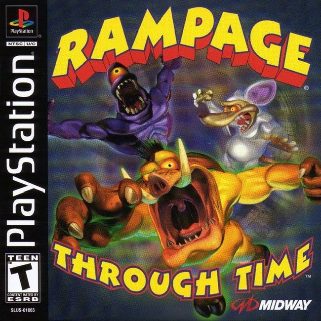 RAMPAGE THROUGH TIME [PS1 US : 1 Disc] | Shopee Thailand