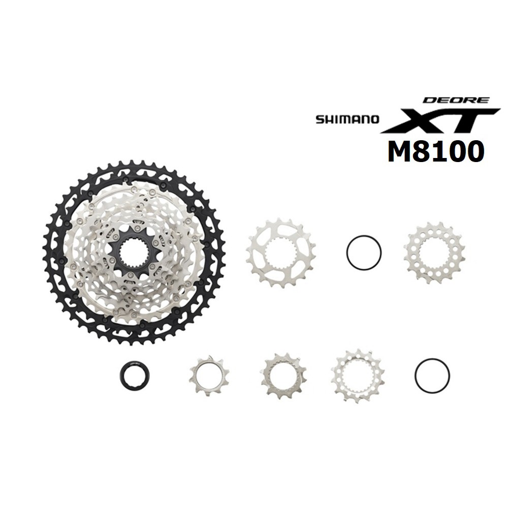 Shimano XT cs M8100 12sp เฟือง เสือภูเขา สำหรับ 12sp Micro Spline ...