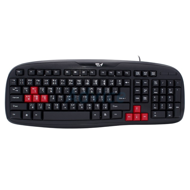 USB Keyboard MD-TECH (KB-888) Black | Shopee Thailand