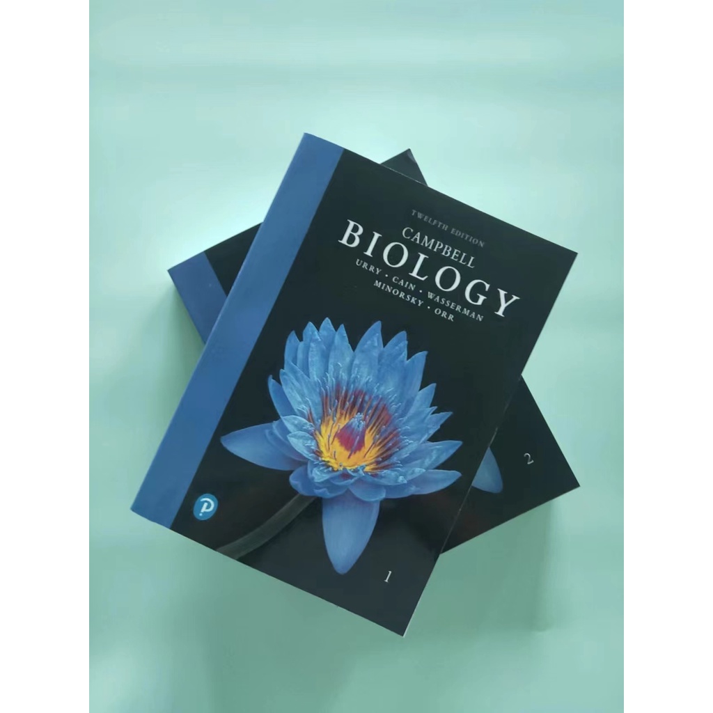 Campbell Biology 12th edition English book หนังสือภาษาอังกฤษ การอ่าน ...