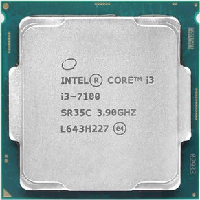 CPU (ซีพียู) Intel Core I3 7100 (3.90GHz) 2C/4T LGA1151 ฟรีซิลิโคน ...