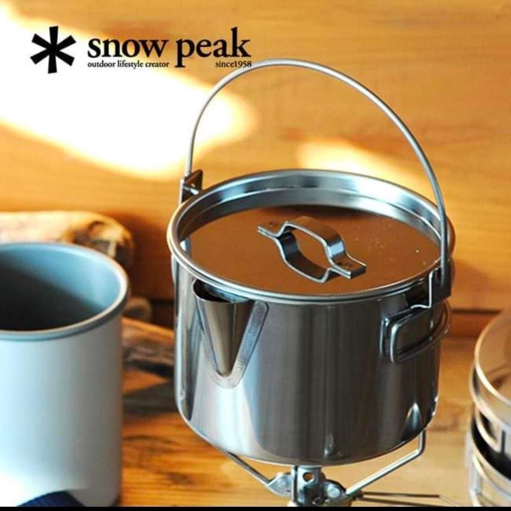 snow peak CS-068R Kettle No.1 กาต้มน้ำ | Shopee Thailand