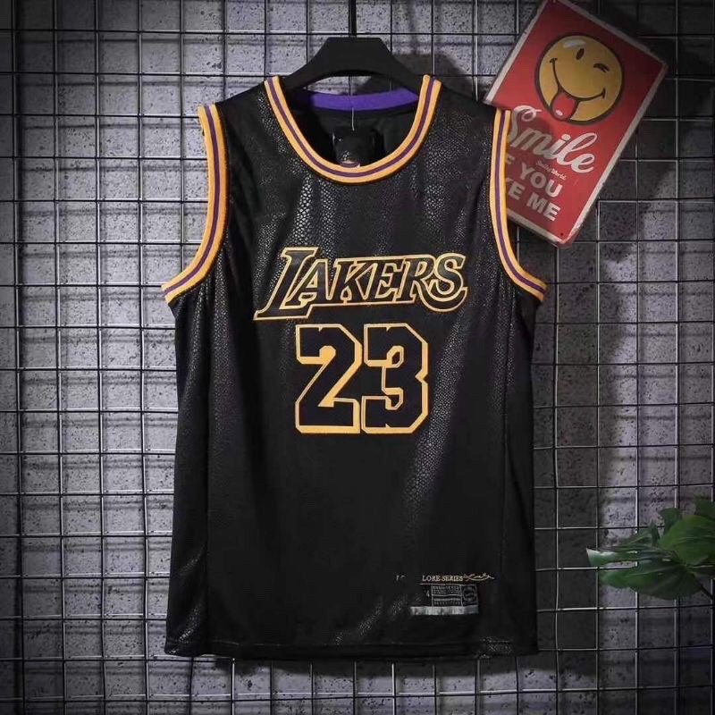 เสื้⛹🏾‍♂️บาสเกตบอลLAKERS24 Kobe/ 23 JAMES เป็นงานปัก เสื้อกล้าม ...