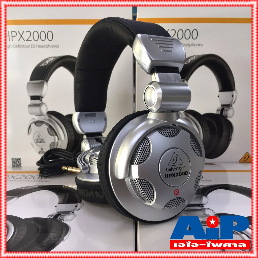 BEHRINGER HPX2000 หูฟัง HPX 2000 HEADPHONE HPX-2000 หูฟังครอบหู ...