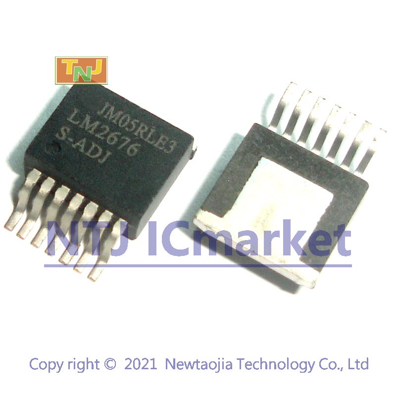 10 PCS LM2676S-ADJ TO-263 LM2676 Simple Switcher 3A Step-Down Voltage Regulator Chip IC | Shopee ...