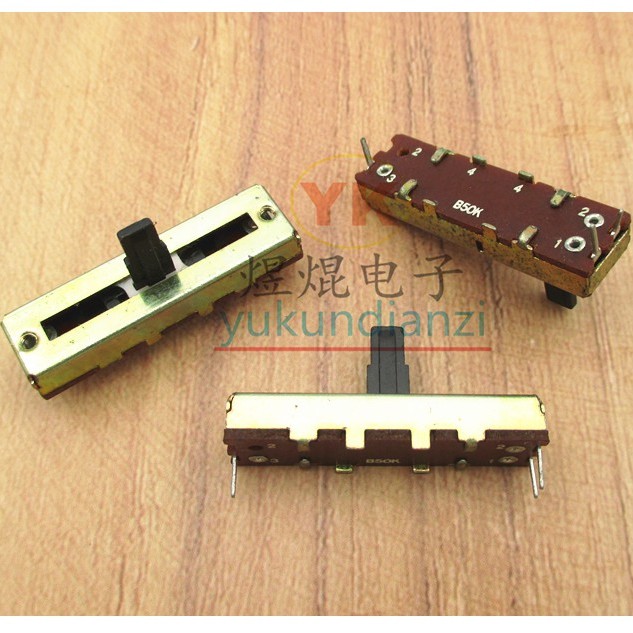 VR Mixer Slider B50k Variable Resistor Potentiometer ตัวต้านทานปรับค่าได้แบบเลื่อน | Shopee Thailand