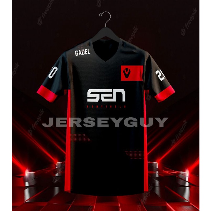 เสื้อกีฬาแขนสั้น ลายทีม Jersey Sentinels 2022-2023 (ฟรีชื่อเล่น+ตัวเลข ...