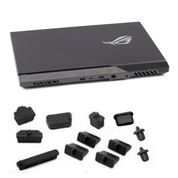 ฝาครอบพอร์ตปลั๊กซิลิโคน สําหรับ ASUS G17 G713 G15 G513 G532 G533 G733 G732 G14 GA401 GL704 GL504 ...